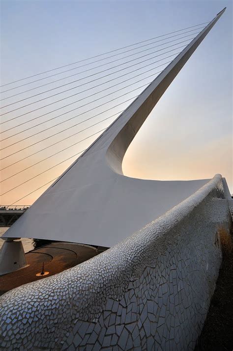 Santiago Calatravas Sundial Bridge At Turtle Bay