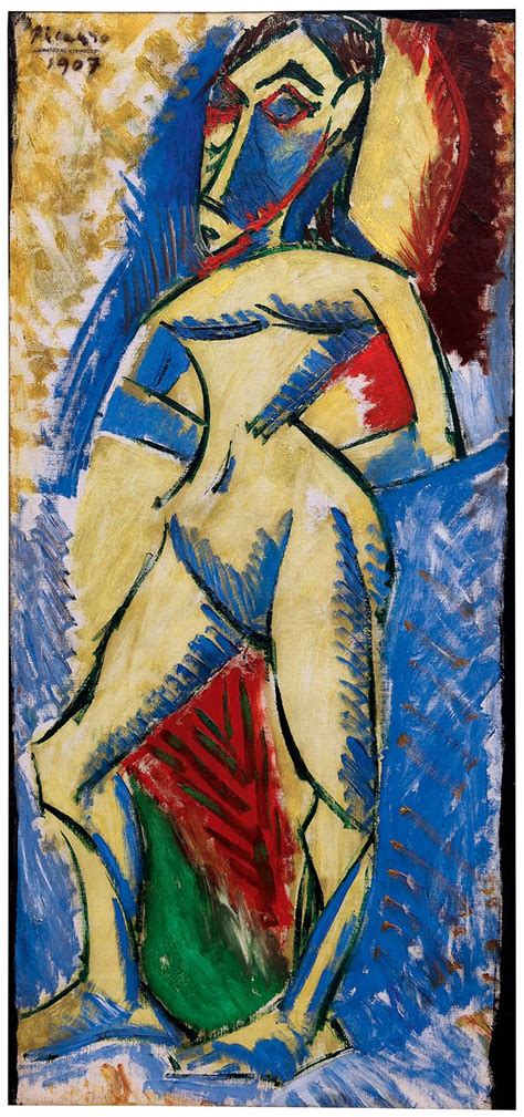 Crouching Nude Work By Pablo Picasso Artsupp