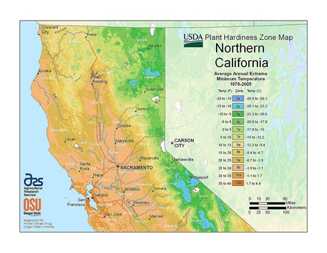 California Climate Zone Map