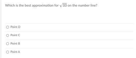 Which Is The Best Approximation For 33 On The StudyX