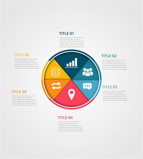 Vector Circle Infographic Cycle Diagram Graph Presentation Chart Business Infographics