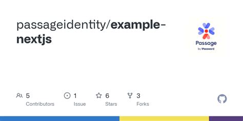 GitHub Passageidentity Example Nextjs