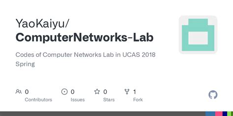 Github Yaokaiyu Computernetworks Lab Codes Of Computer Networks Lab In Ucas Spring