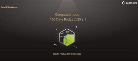 Leetcode Problemsolving Coding Dsa Tech Learning Molige Shivakumar