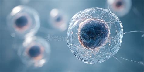 Exploring Cellular Structures Under A Microscope Reveals Intricate Details Of Life At The