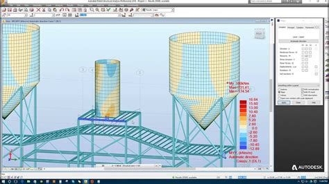 Analysis Of Shell Structure In Autodesk Robot Structural Analysis Pro