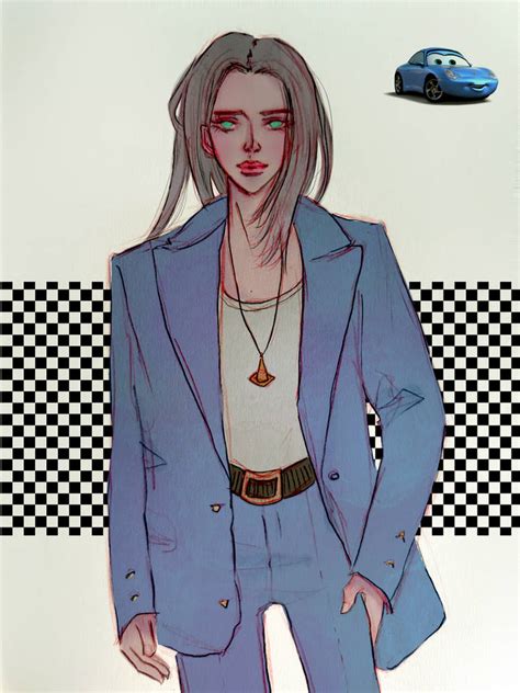 [cars As Humans] Sally Carrera By Ladyseegard On Deviantart