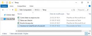 Como Listar Todos Os Arquivos Via VBA Excel E Access