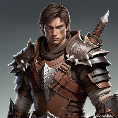 Serious Armored Monster Hunter Stable Diffusion Online