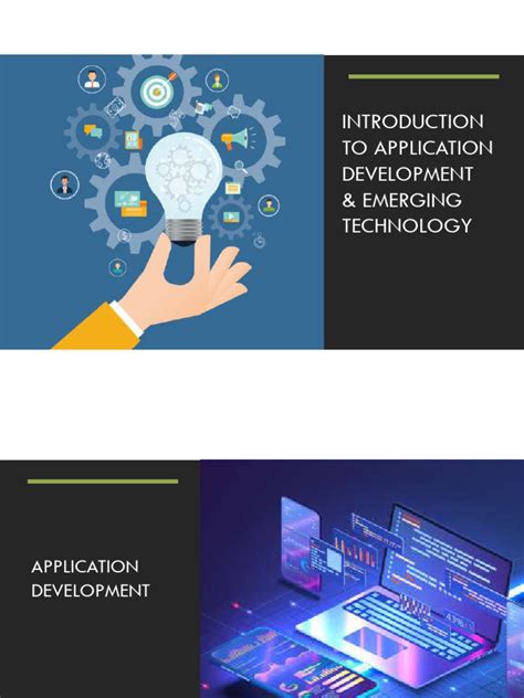 1 Introduction To Application Development And Emerging Technology Pdf Mobile App Software