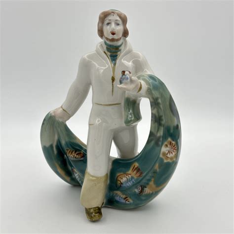 Статуэтка винтажная для интерьера СССР Полонский завод художественной керамики Полонное ЗХК