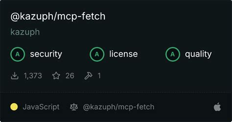 Github Kazuphmcp Fetch