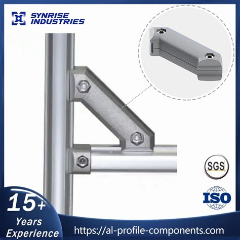Perfiles De Aluminio De 45 Grados De Inclinación Soportes De Anclaje