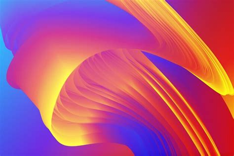 Premium Vector Gradient Colored Creative Abstract Modern Overly Colorful Wavy Wallpaper Vector