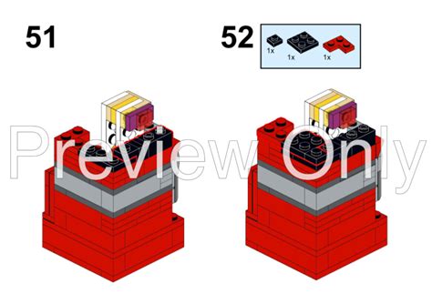 Lego Moc Up Scaled Lego Minifigure Deadpool By Ztbricks Rebrickable Build With Lego