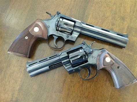2024 Polished Blue Python Side By Side With 1984 Royal Blue Python 2024 Polished Blue Python Side By Side With 1984 Royal Blue Python