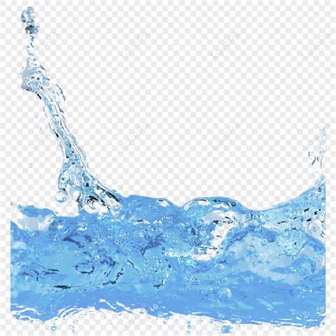 물 표면 빛 블루 스플래시 물 꽃 물 일러스트액체물결 Png 일러스트 무료 다운로드 Lovepik