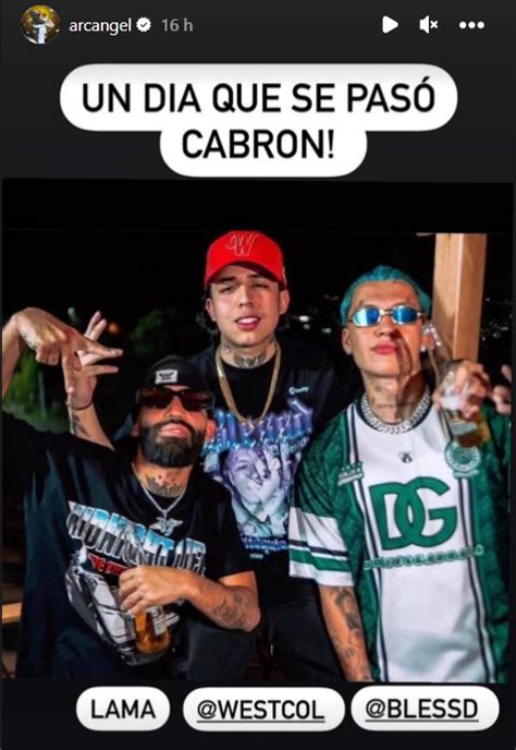 Arc Ngel Le Hizo El Feo A La Liendra Solo P Blico A Westcol Infobae