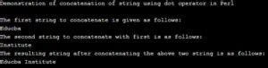 Perl Concatenate String Working Of String Concatenation In Perl