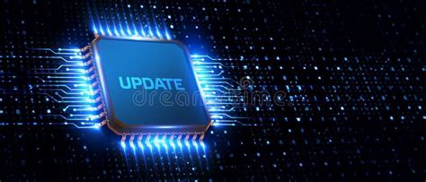 Business Technology Internet And Network Concept Update Software Computer Program Upgrade