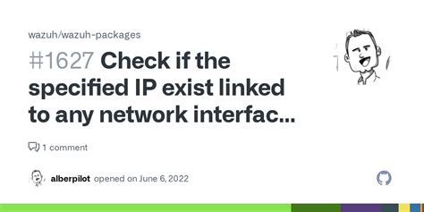 Check If The Specified Ip Exist Linked To Any Network Interface Using Installation Assistant