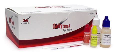 Clarity Strep A Test Kits Misupplies