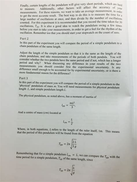Solved For This Physics Lab 1 Discuss Whether Your Results