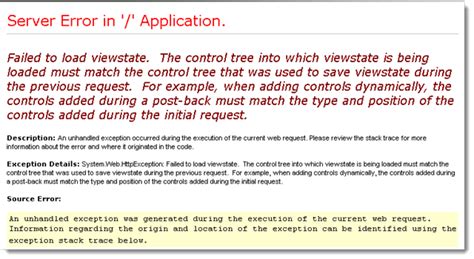 Failed To Load Viewstate Optimizely Developer Community
