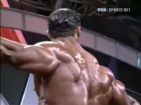 Bodybuilder Flex Show