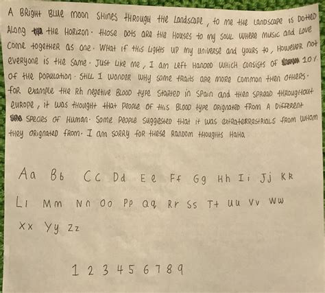 Any Thoughts R Graphology