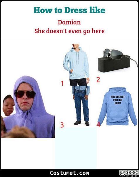 Janis Ian Damian Mean Girls Costume For Cosplay Hallo