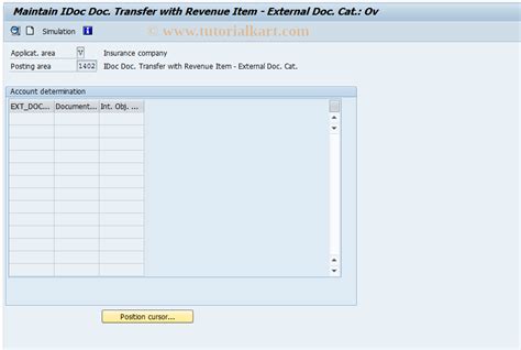 FQC1402 SAP Tcode Document Type Determination