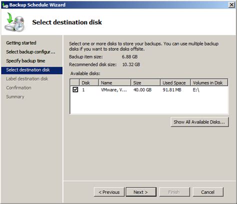 Windows Server Backup Part