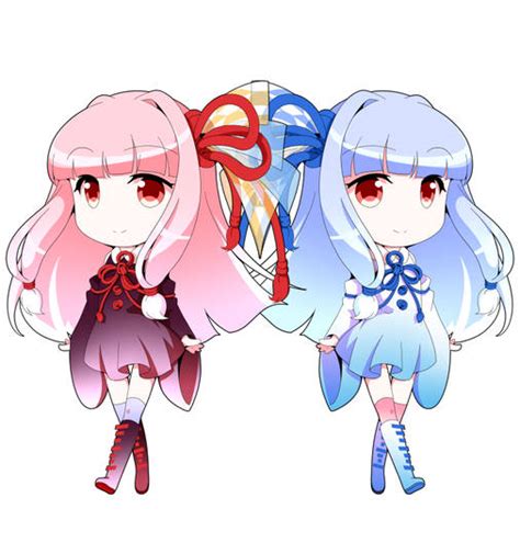 デフォルメ琴葉姉妹立ち絵リメイク 表情差分 KURO