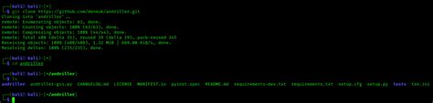 Установка и использование Andriller на Kali Linux