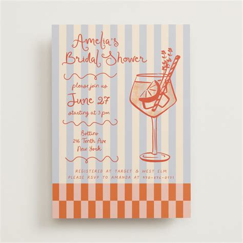 Spritz Bridal Shower Invitations By Jenna Holcomb Minted
