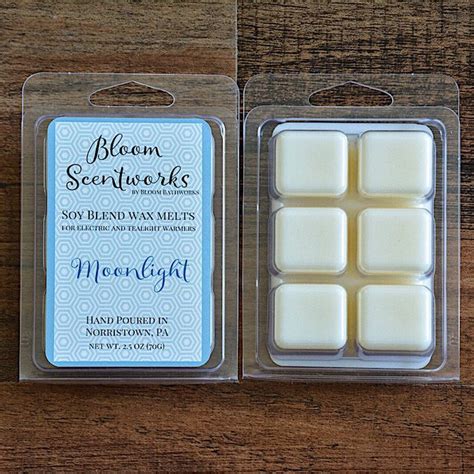 Moonlight Wax Melts Soy Wax Tarts Candle Melts Candle Tarts Etsy Soy Wax Tarts Scented Wax