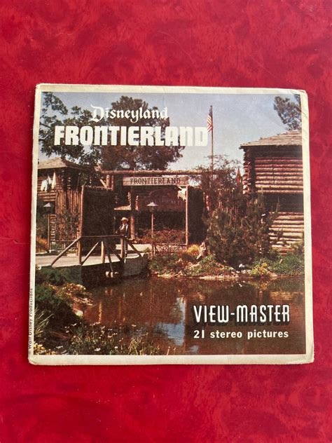 Vintage 1956 Disneyland Frontierland View Master Vacationland Series A