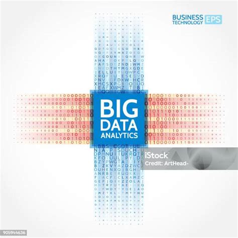 정보 분석입니다 데이터 마이닝 시각화입니다 추상 디지털 정렬 정보입니다 이진 코드 알고리즘 감정에 대한 스톡 벡터 아트 및 기타 이미지 Istock