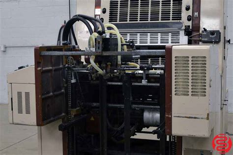 Shinohara Single Color Offset X Printing Press Boggs Equipment
