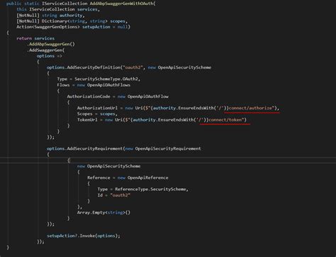 Swagger Authorize With Keycloak Get Message We Are Sorry · Issue 15183 · Abpframeworkabp