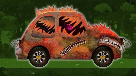 Scary Car Formation And Uses Halloween Cars And Trucks Youtube
