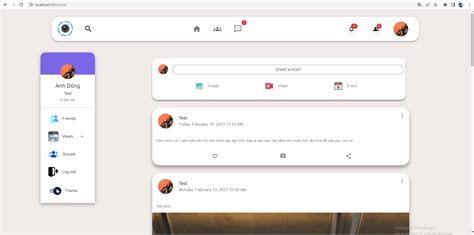 GitHub Quochung Social Network