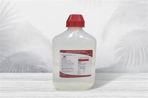 Multiple Electrolytes And Dextrose Injection Type 3 Ip 500ml Hindustan Polyfab