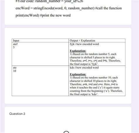 Solved Question 1 Take A Single Wordstring As First Input
