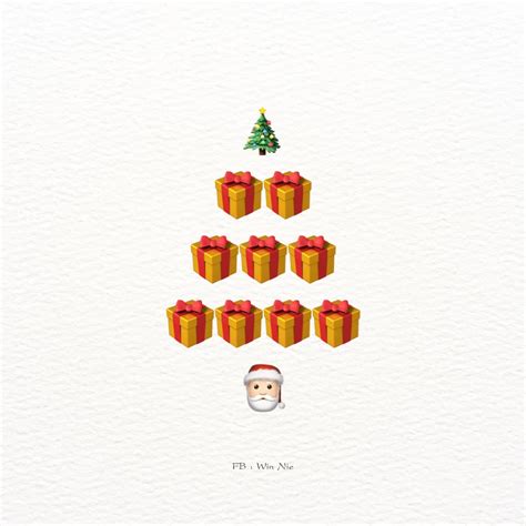 ไอเดียต้นคริสต์มาสจากอิโมจิ 🎄 Great 93 สถานีเพลงออนไลน์