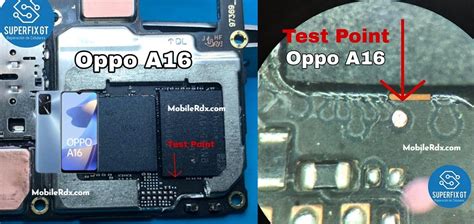 Oppo A16 Test Point Force Brom Mode