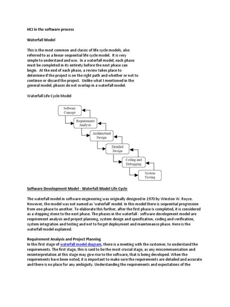 Hci In The Software Process Pdf Usability Software Development Process