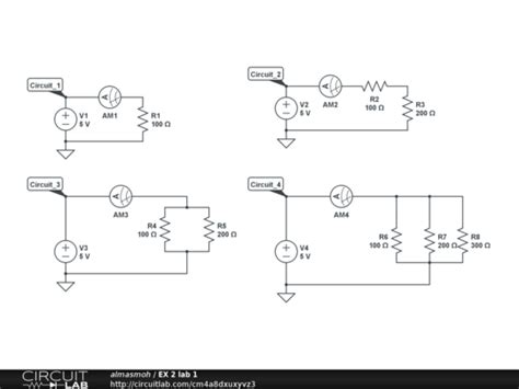 Ex 2 Lab 1 Circuitlab