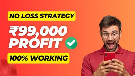 Quotex 100 Working No Loss Super Easy Trading Strategy ₹99000 Profit Live Account